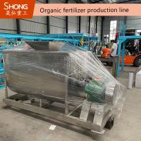 China 20,000 Tons Annual Output Organic Fertilizer Production Line for Chicken Manure with 380V Voltage for sale