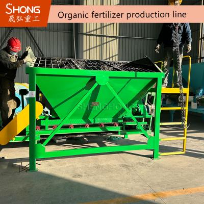China Organic Fertilizer Production Line with Click Technology Pelletizer for Batching Mixing & Drying 1-20 Thousand Tons per Year for sale