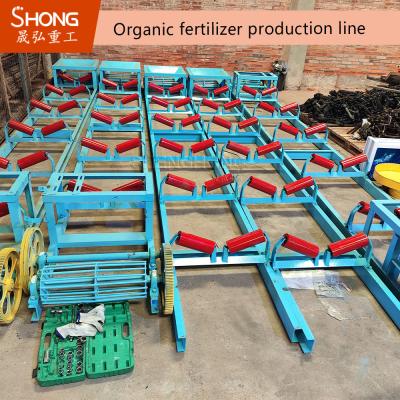 China 10t/H Poultry Manure Organic Fertilizer Production Line with >98% Granulation Rate for Waste Recycling for sale