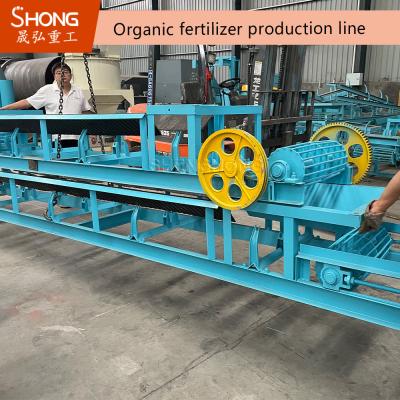 China 50,000 Tons Medium Sized Organic Fertilizer Production Line 600V 30KW for Efficient Fertilizer Manufacturing for sale