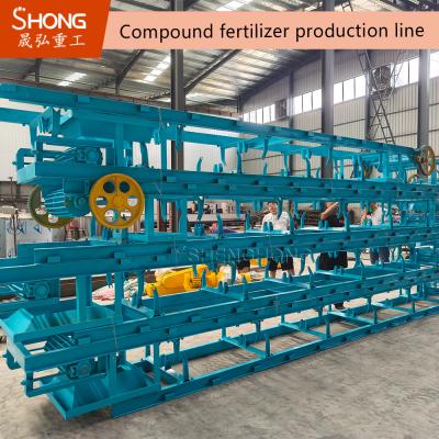 China Fully Automatic PLC Controlled NPK Compound Fertilizer Production Line with 5-30 T/H Capacity for sale