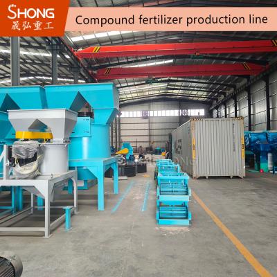 China Customized OEM NPK Compound Fertilizer Production Line with Flexible Configuration and 1-50 T/H Capacity for sale