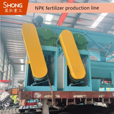 China Energy Saving NPK Compound Fertilizer Production Line with Raw Material Wide Adaptability and High Granulation Rate for sale