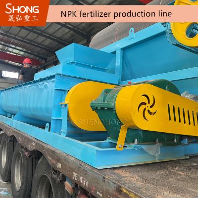 China Customized Large Capacity Compound Fertilizer Roller Compactor Line with High-Tonnage Volumetric Scaling and Specialized Heavy-Duty Metallurgy for sale