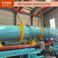 China Heavy-Duty Double Roller Press Fertilizer Granulator Line for Dry Process NPK Fertilizer Production with High Granulation Rate for sale