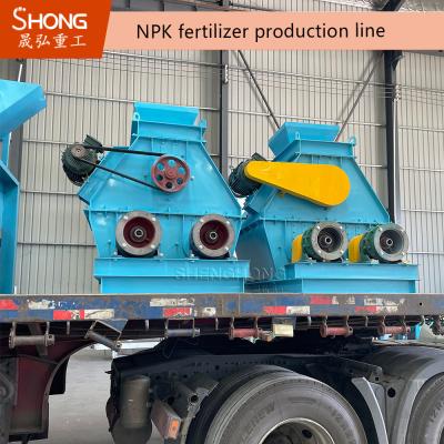 China Turnkey Auto-Batching Double Roller Extrusion NPK Fertilizer Production Line with Fully Automated PLC Control for sale