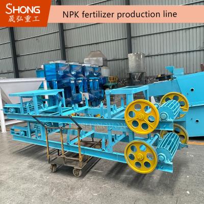 China Low-Temperature Crystallization Protection Fertilizer Granulator Line with Anti-Corrosive Hardened Alloy Rollers and No Drying Process Required for sale