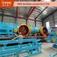 China NPK Fertilizer Production Line with Dry Granulation Technology and High One-Time Molding Rate for Zero Waste Emission for sale