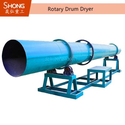 China Energy Saving Rotary Drum Dryer 1-50 Ton per Hour Eco Friendly Rotary Dryer for Fertilizer Production for sale