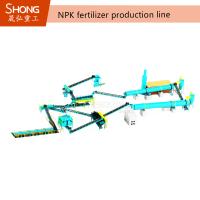 China Multi Raw Material Compatible NPK Fertilizer Granulation Line with Roller Press Granulation and Adjustable Granule Size for sale