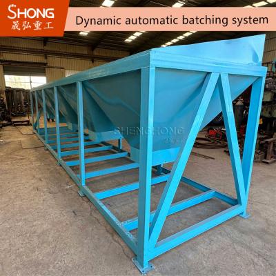 China PLC Control Stainless Steel Automatic Batching System Fertilizer Dosing Machine with RS485/RS232 Interface for sale
