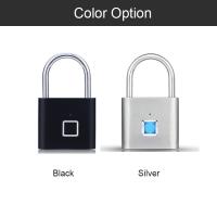 China Fingerprint Padlock One Touch Open Fingerprint Lock for sale