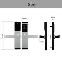 China Cerradura Inteligente Classic Smart Door Lock For Apartment Airbnb for sale
