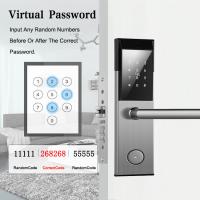 China Electronic Security Apartment Smart Door Lock APP Digital Keypad IC Card For Home for sale
