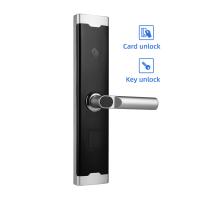 China High Security Smart RFID Key Card Door Lock 125kHz/13.56Khz Card For Hotel for sale