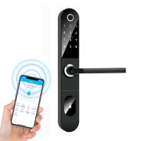 China 6V Fingerprint APP Control Door Lock  Aluminum Alloy For Home for sale