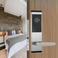 China Keyless Entry Hotel Key Card Electronic Smart Door Locks with Free Management Software for sale