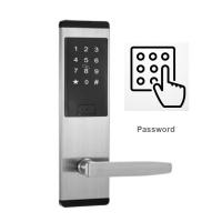 China PIN Code Card Intelligent Door Lock APP Controlled Smart For Hotel Apartment for sale
