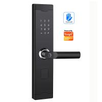 China TUYA USB Port Smart Home Door Lock Emergency Push Pull Direction For Front Door for sale