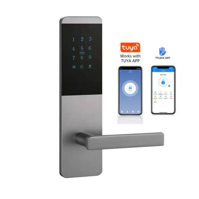 China WiFi Digital Intelligent Door lock with Password Code Card Tuya TTlock App Keyless Smart Locks for sale
