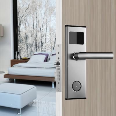 China Stainless Steel Hotel Key Card Door Locks With Standard Mortise for sale