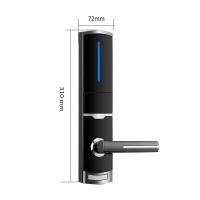 China OEM/ ODM Manufacturer Key Card Hotel Smart Door Locks for Hotel Motel Airbnb for sale