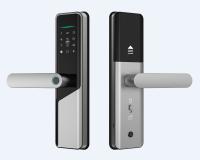 China Aluminum Alloy Home Security Smart Fingerprint Door Lock with Password TTlock for sale