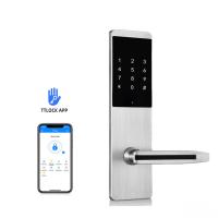 China Home Apartment Room Smart Keypad Door Lock with Bluetooth TTlock App for sale