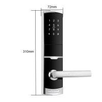 China Zinc Alloy Password Lock Electronic Smart Door Locks with TTlock Tuya App for sale