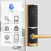 China Zinc Alloy Password Lock Electronic Smart Door Locks with TTlock Tuya App for sale