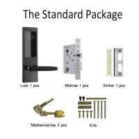 China 2 Years Waranty Key Card Hotel Electronic Locks with Hotel Mangement Software System for sale