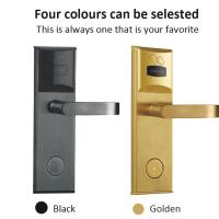 China Thickness 38mm 48mm Electronic Smart Hotel Lock Card Access System for sale