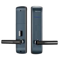 China Zinc Alloy RFID Hotel Smart Door Locks 13.56MHz Wifi Entry Door Lock for sale