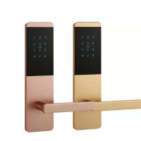 China RFID Digital Key Card Lock App Controlled Password 4AA Alkaline With TTlock App for sale