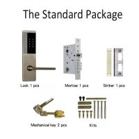 China Zinc Apartment Smart Door Lock FCC Smart Door Lock App for sale