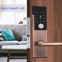 China ODM Wifi Combination Door Lock 4xAA Bluetooth Keypad Door Lock for sale