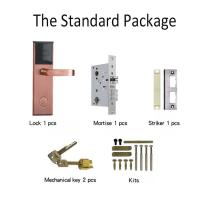 China RFID Mechanical Intelligent Door Lock 125KHz Keyless Card DC6V for sale