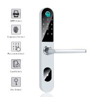 China Easloc BLE Smart Fingerprint Door Lock Keyless Aluminium Alloy for sale