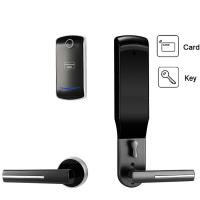 China Encoder Hotel Smart Door Locks M1fare Hotel Swipe Card Door Locks for sale