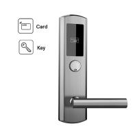China SUS304 Smart RFID Hotel Lock System Electronic Door Key card Handle for sale