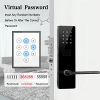 China Stainless Steel IOS Intelligent Door Lock 75mm TT Electronic Password Lock for sale