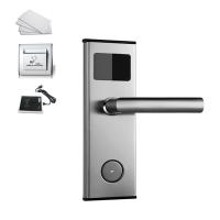 China Keycard Rfid Hotel Door Lock System 240mm Electronic Card Lock System for sale