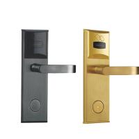 China Hotel Electronic RFID Key Card Door Lock Smart Deadbolt Card Lock With Hotel System for sale