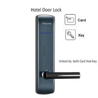 China Keycard Intelligent Door Lock 13.56Mhz Rfid Door Lock System Hotel for sale