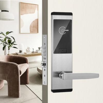 China ANSI Mortise Card Entry Door Lock 75mm Electronic Card Door Lock System for sale