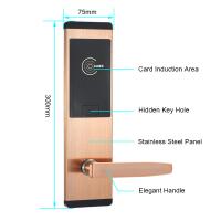 China EASLOC Hotel Smart Key Card Door Locks With Management Software System for sale