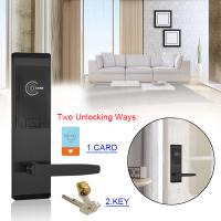 China ANSI Mortise Card Entry Door Lock 75mm Electronic Card Door Lock System for sale