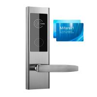 China 2 Years Warranty Black Color Hotel Smart Door Locks with Management Software System for sale