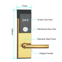 China Stainless Steel Smart Door Lock System Hotel Electronic Locks for Hotel Room for sale
