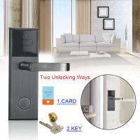 China Multiple Colors Stainless Steel Hotel Key Card Door Locks with Management Software System for sale
